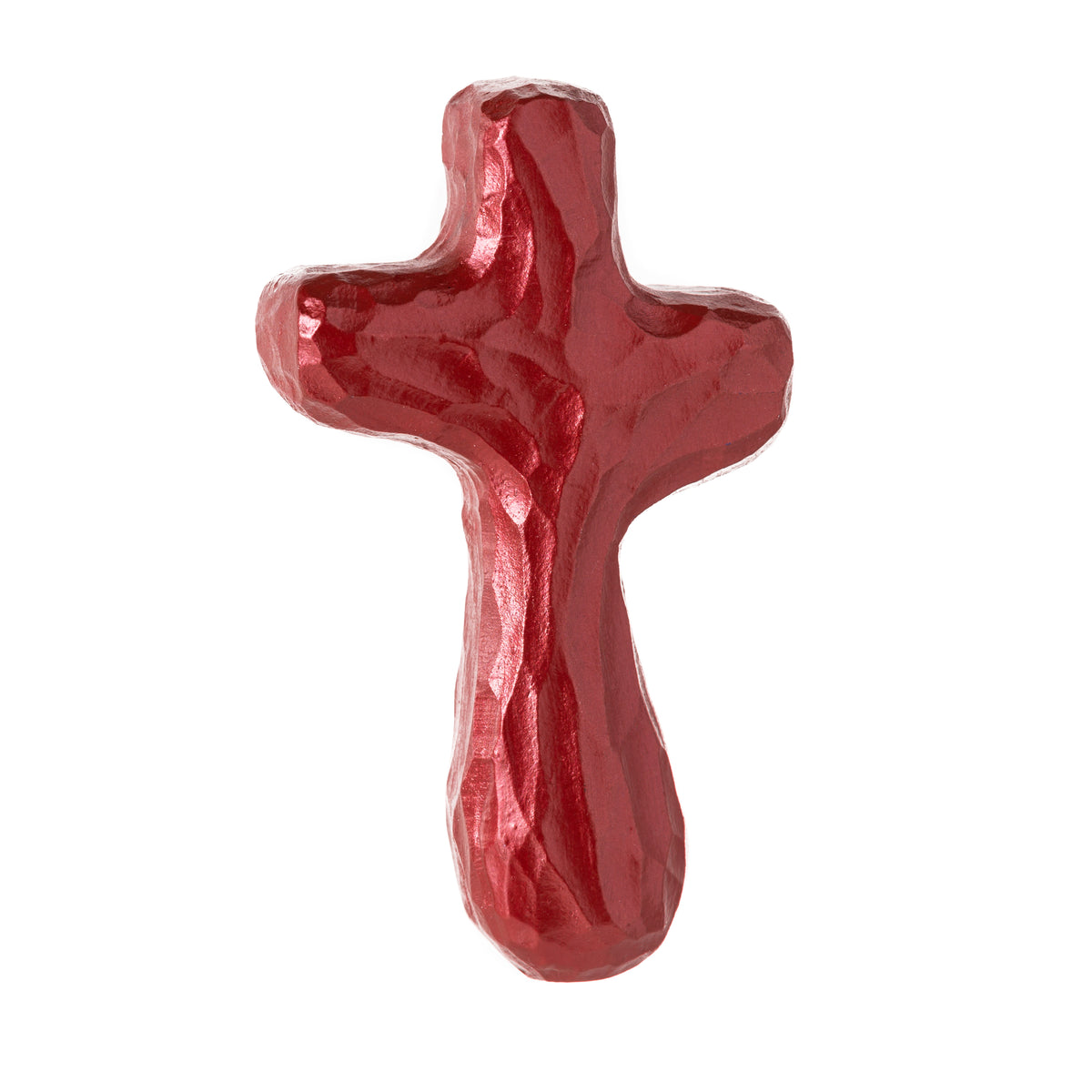 Journey Holding Cross - JHC-14 Shimmering Red – Holy Land Wood and Stone